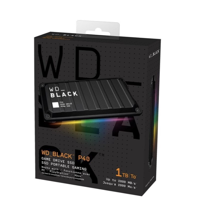(🔥FLASH SALE🔥) Western Digital WD Black Portable Game Drive P40 ...