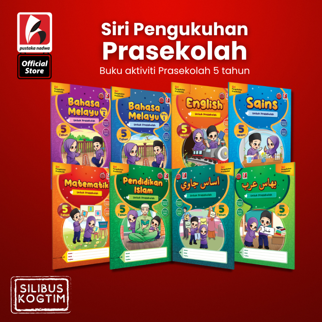 [PUSTAKA NADWA] Siri Pengukuhan Prasekolah - Buku Latihan dan Aktiviti ...