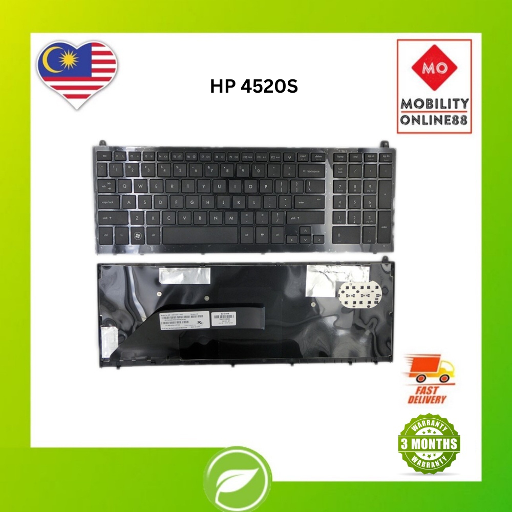 HP 4520S Laptop Keyboard | Shopee Malaysia