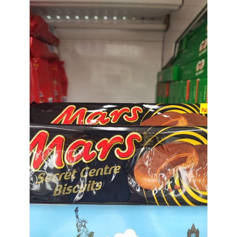 Mars Secret Centre Chocolate Biscuits 132gm UK/ Mars Milk drink 350ml ...