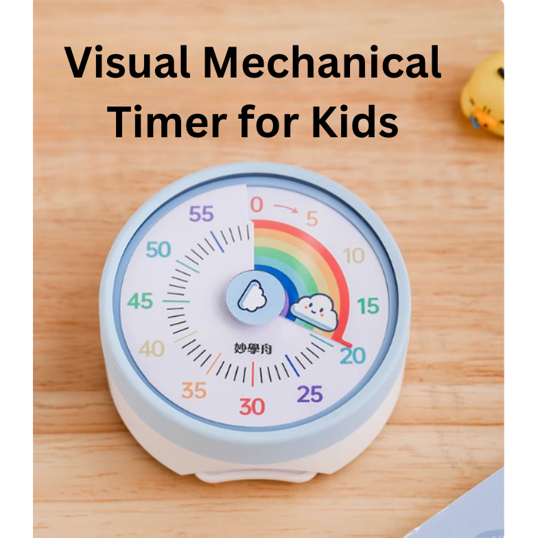 Montessori Practical Life Visual Mechanical Timer for Kids Toddler ...