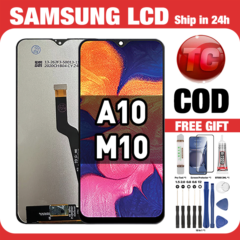 LCD SAMSUNG A10/ M10 Compatible For Original Glass Touch Screen ...