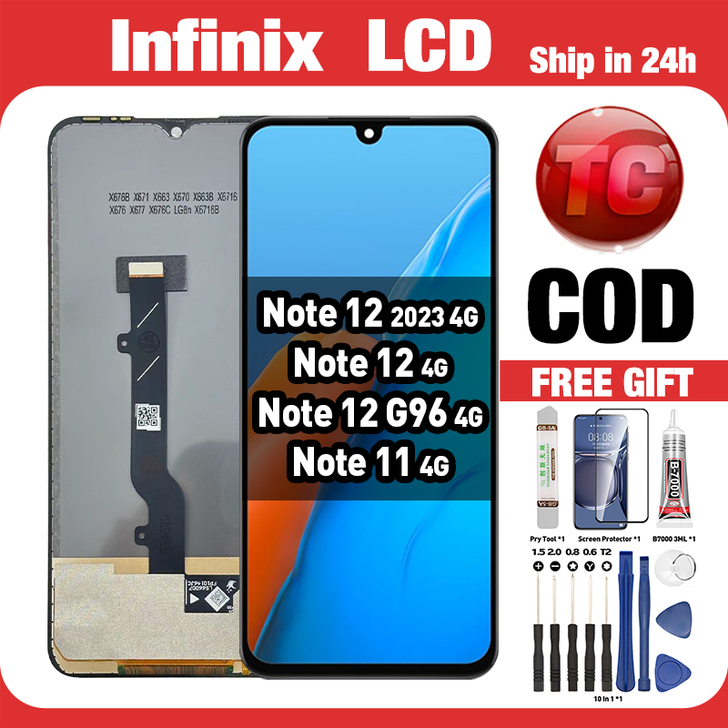 LCD INFINIX Note 12 2023 4G/ Note 12 4G/ Note 12 G96 4G/ Note 11 4G ...