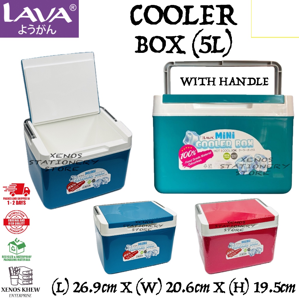 LAVA MINI COOLER BOX / ICE BUCKET / TONG AIS [ 5 LITRE ] (READY STOCK ...