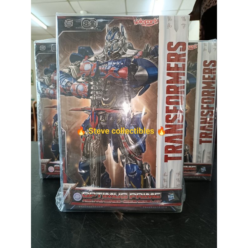 🔥 Ready stock 🔥 Yolopark Transformers - The Last Knight AMK PRO Series 20cm Optimus Prime Model ...