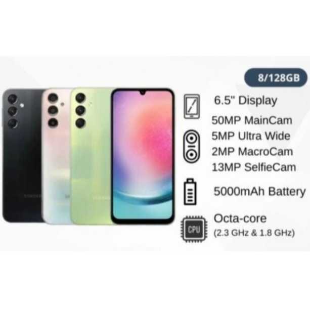 SAMSUNG A24 ( 8GB RAM / 128GB ROM ) 1 YEAR WARRANTY SAMSUNG MALAYSIA ...