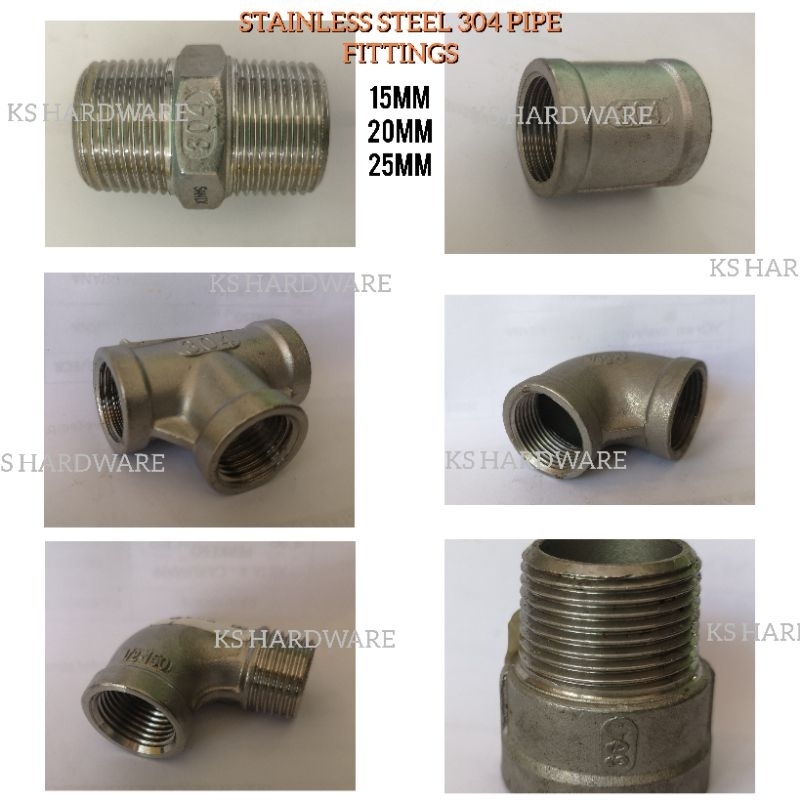 STAINLESS STEEL 304 PIPE FITTING / STAINLESS STEEL FITTING / SS304 ...