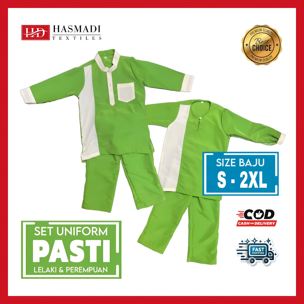 BAJU PASTI LELAKI & PEREMPUAN / BAJU PASTI SATU SET LELAKI / BAJU PASTI ...