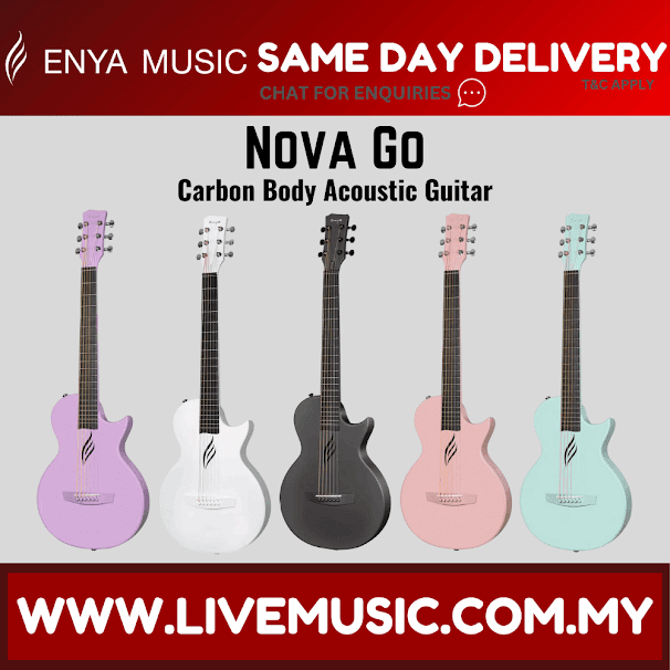Enya Nova Go 35" Acoustic Guitar - ( NovaGo / Nova-Go ) | Shopee Malaysia