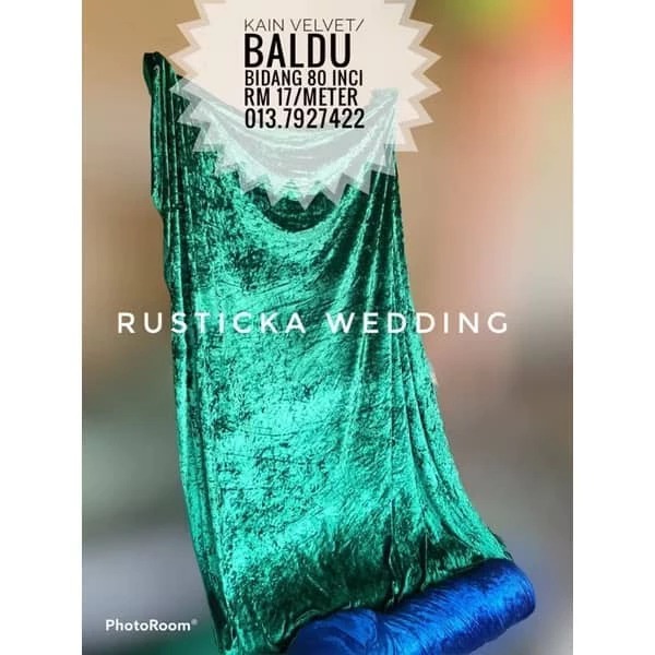 Kain Velvet Diamond Velvet Fabric Wedding Backdrop Curtain Velvet ...