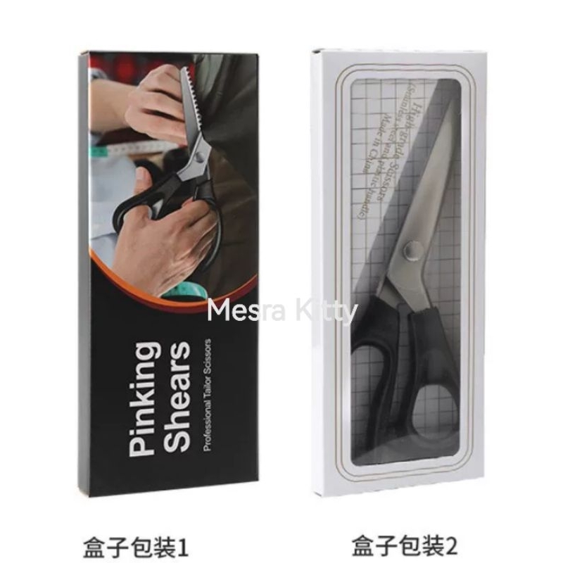 High Grade Zig Zag Scissors with Box/ Gunting Zig Zag Berkualiti/高品质牙剪刀 ...