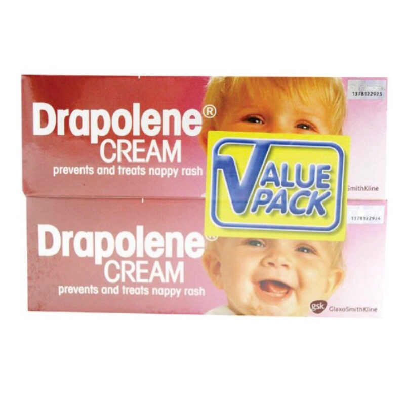 Drapolene Nappy rash Cream 55gx2 (Twin pack) | Shopee Malaysia