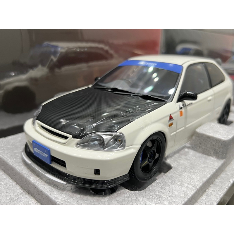 1/18 Scale Motorhelix Honda Civic Type R Spoon Ek9 (Customized Version ...