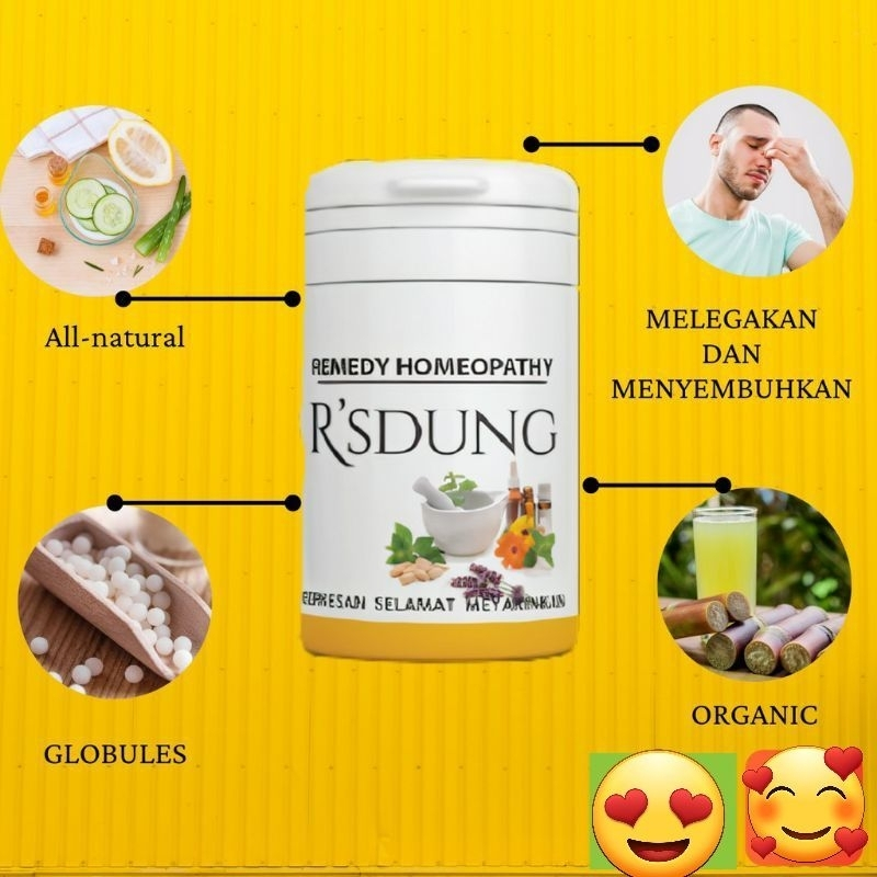Ubat Resdung Homeopathy/Bersin/Sensitive/GATAL HIDUNG/Cengkih/Aroma ...