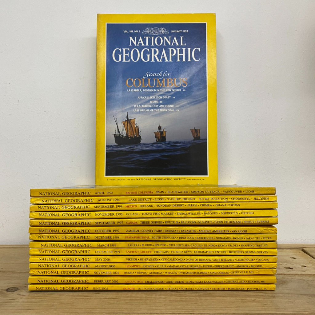 National Geographic (English edition) (Preloved) | Shopee Malaysia