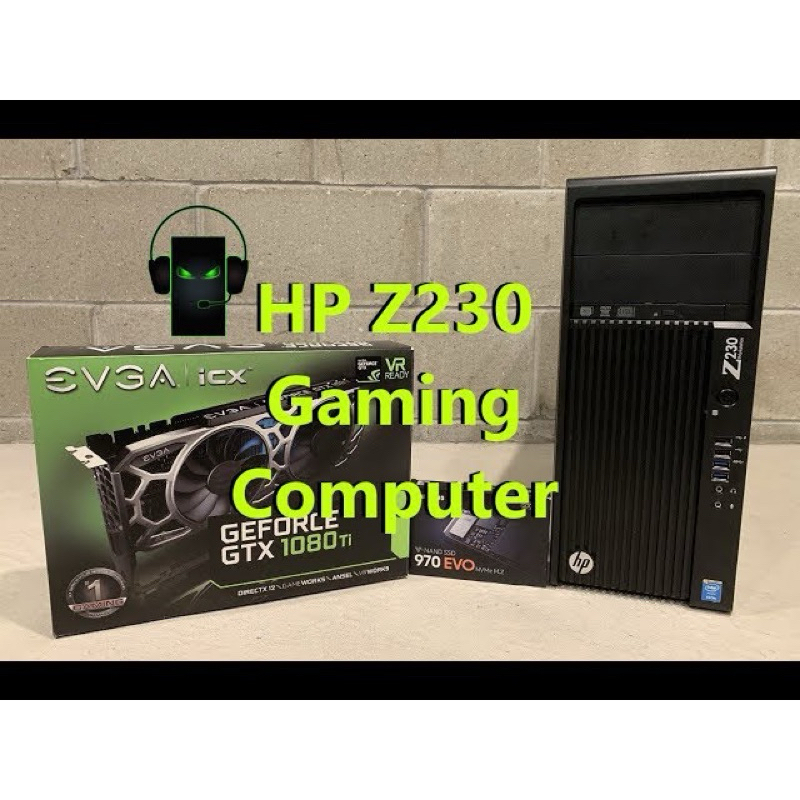 HP Z230 TOWER WORKSTATION (Desktop) i7-4th GEN +20-22 INCH Monitor Led ...