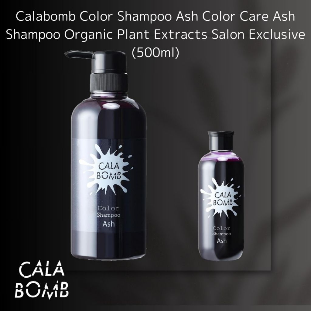 Karabom Color Shampoo Ash Color Care Ash Shampoo with Organic Plant ...