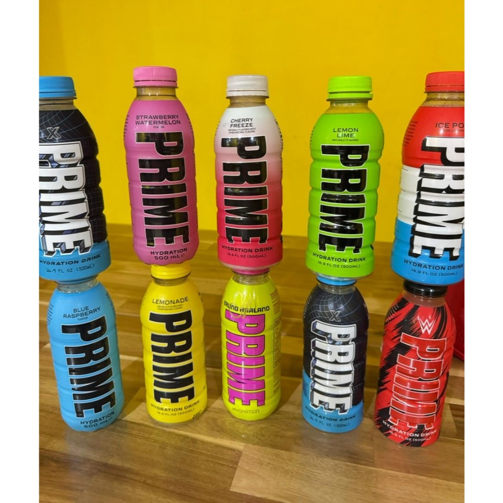 Prime Hydration Drink 16.9FL OZ 500ml Prime WWE, Prime Erling Haaland ...