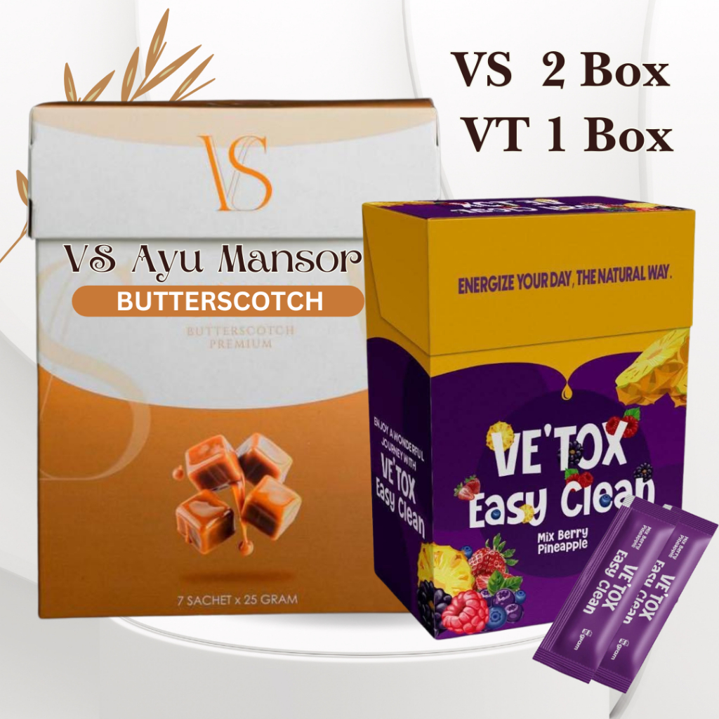 (FREE SHAKER) COMBO 2 BOX VS'LIM & 1 BOX VE'TOX BY DYNA YUSOF ORIGINAL ...
