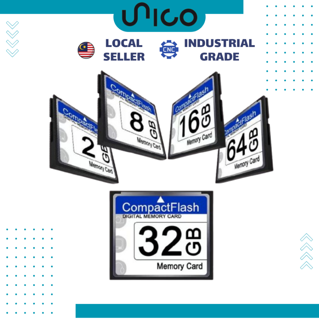 CF card 1GB 2GB 4GB 8GB CompactFlash CF Memory Card for CNC Machine | Shopee Malaysia