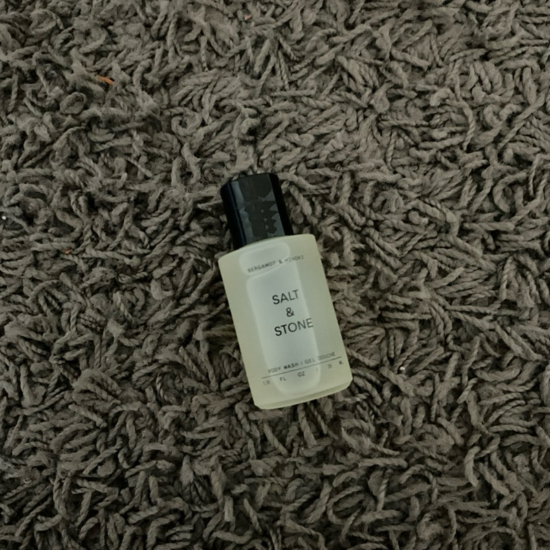 READY STOCK SALT & STONE Bergamot & Hinoki Body Wash sample size (35ml ...