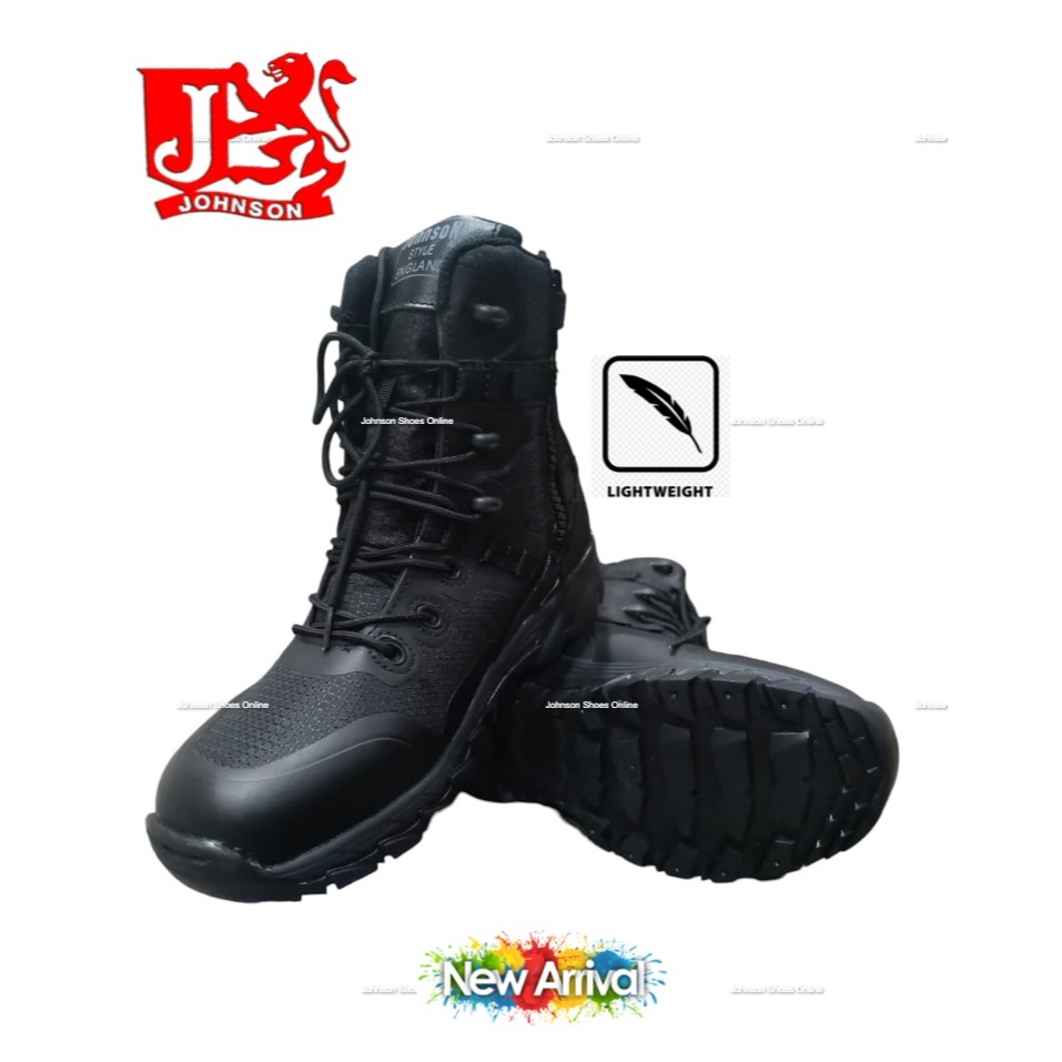 Johnson Shoes JJ199 Tactical Boots (New Arrival) | Shopee Malaysia