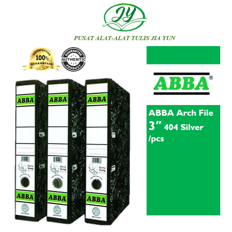 3" 404 ABBA Arch File Box File 3inch with Index Divider | Shopee Malaysia