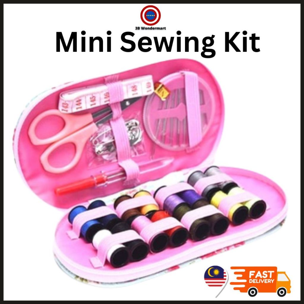 Travel Sewing Kit DIY Mini Sewing Kits for Home Sewing Box Set Travel ...