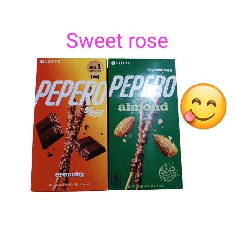 LOTTE PEPERO 8 PACK INSIDE | Shopee Malaysia