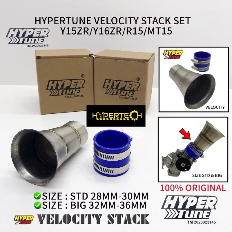 Hypertune Velocity Stack Set Y15ZR Y16ZR LC135 V8 LC Fi R15/MT15 For ...