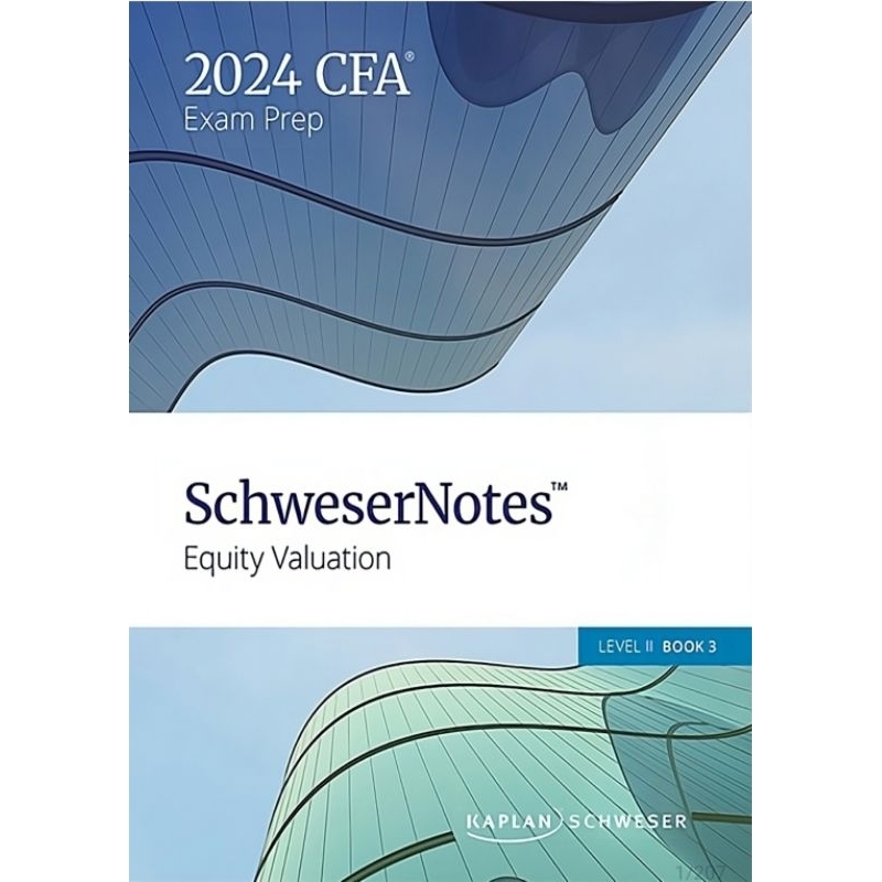 -2019- CFA 2024 Level II - SchweserNotes Book 3 | Shopee Malaysia