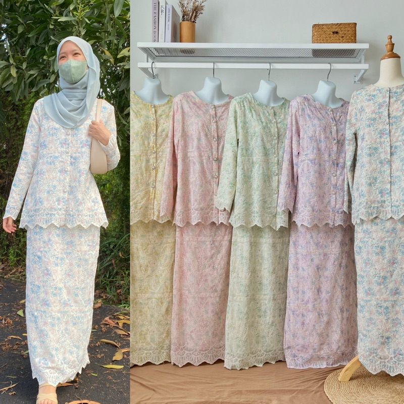 Belle Kurung | Raya 2025 | Kurung Embroidery | Kurung Kedah | Baju ...