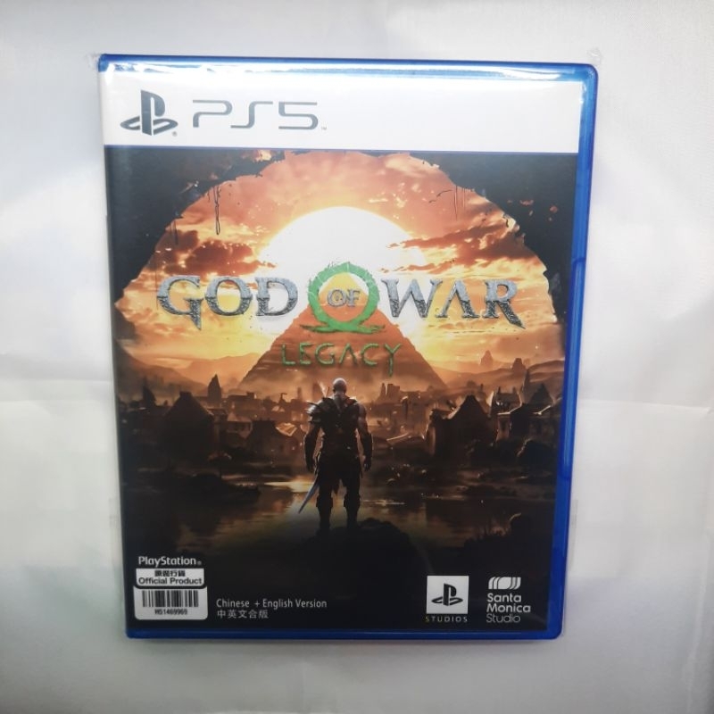 PS5 God Of War Legacy Video Game Art Egyption Custom Cover Case Box ...