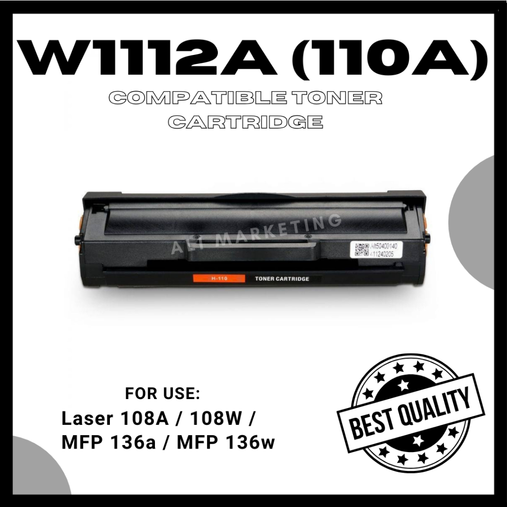 W1112A 110A W1112X 110X W1110A Compatible Laser Toner For HP Laserjet ...