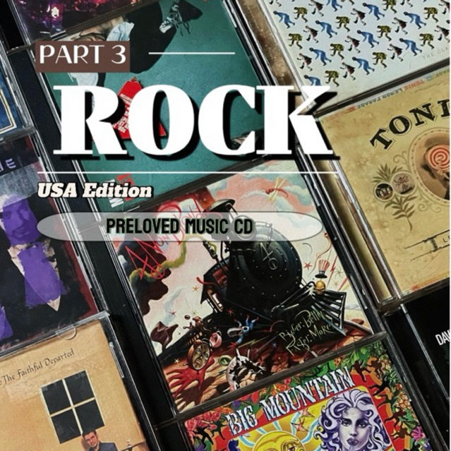 Preloved Original Music CD USA Edition Rock Part 3 - Alternative Rock ...