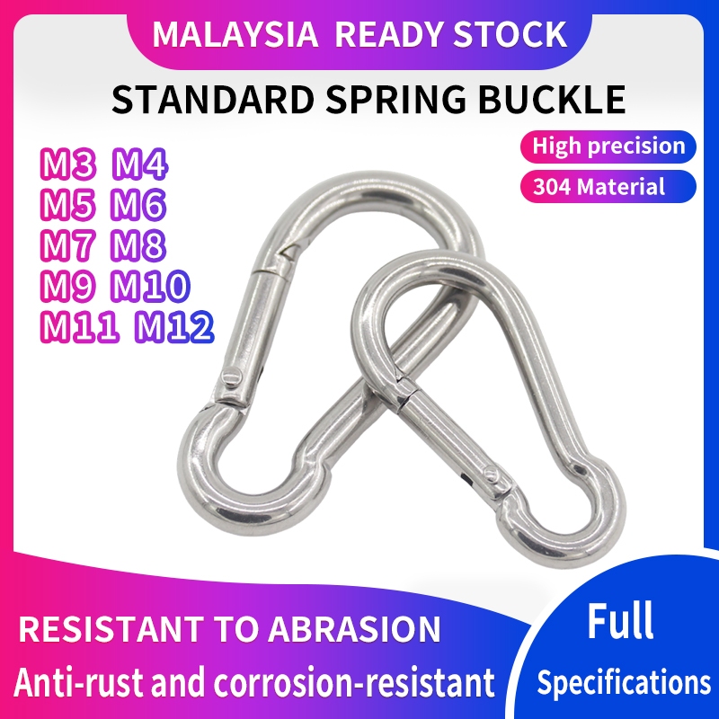 304Stainless Steel Spring Snap Hook /Fitness Lock/ Gym Cable Handle ...