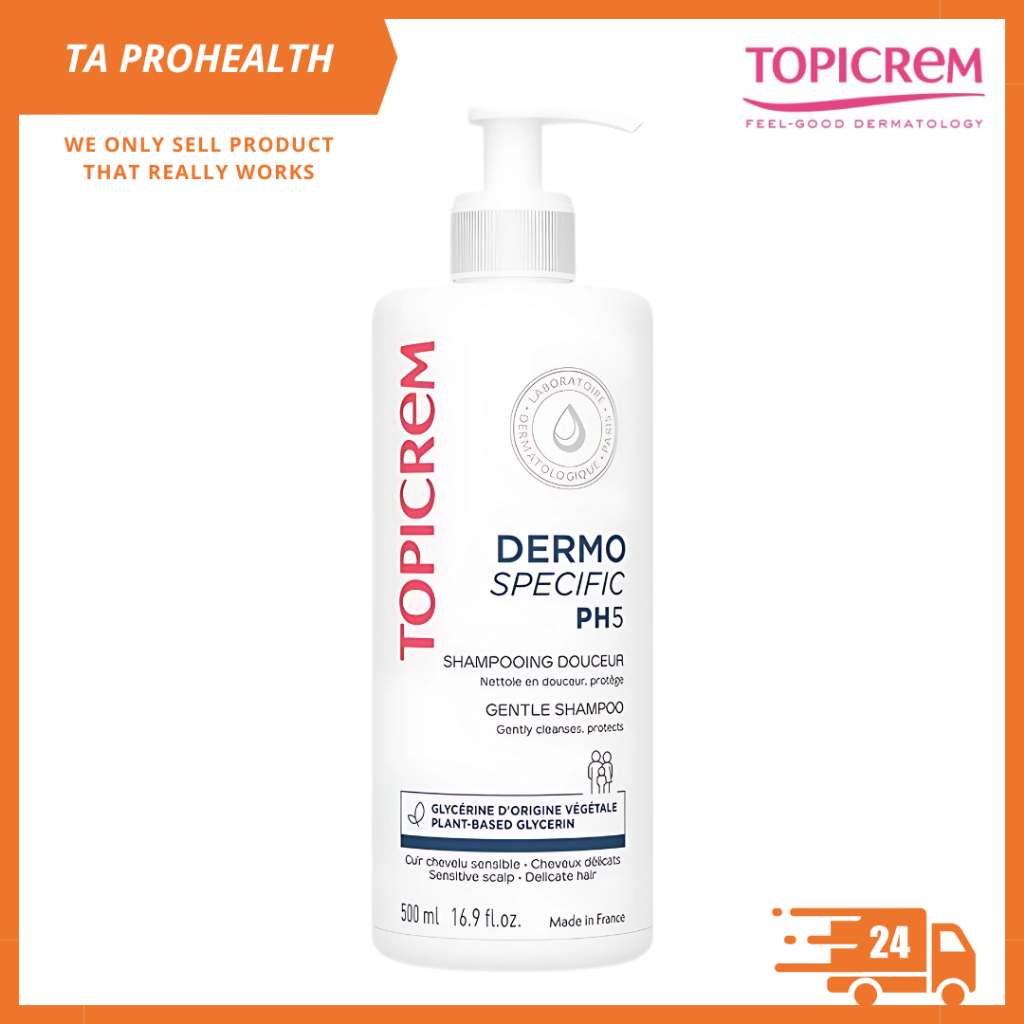 Topicrem Dermo Specific PH5 Gentle Shampoo 500ml | Shopee Malaysia