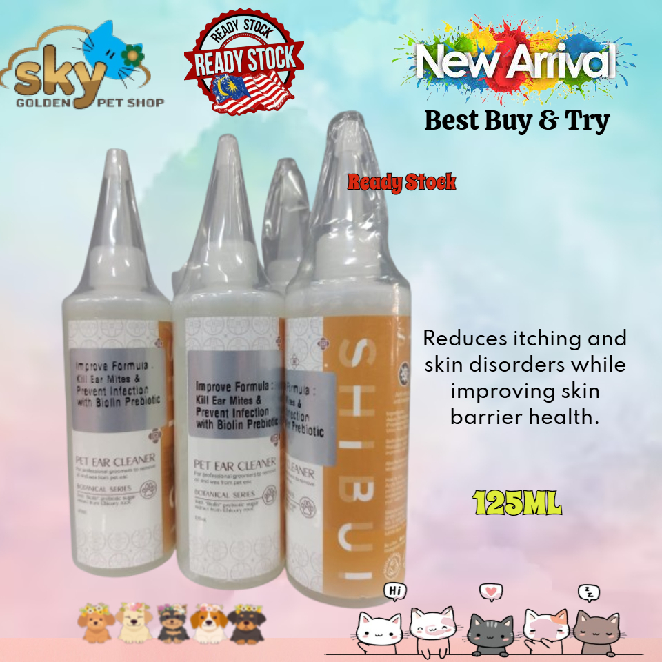 Shibui Pet Ear Cleaner (Botanical Series) 125ML | Shopee Malaysia