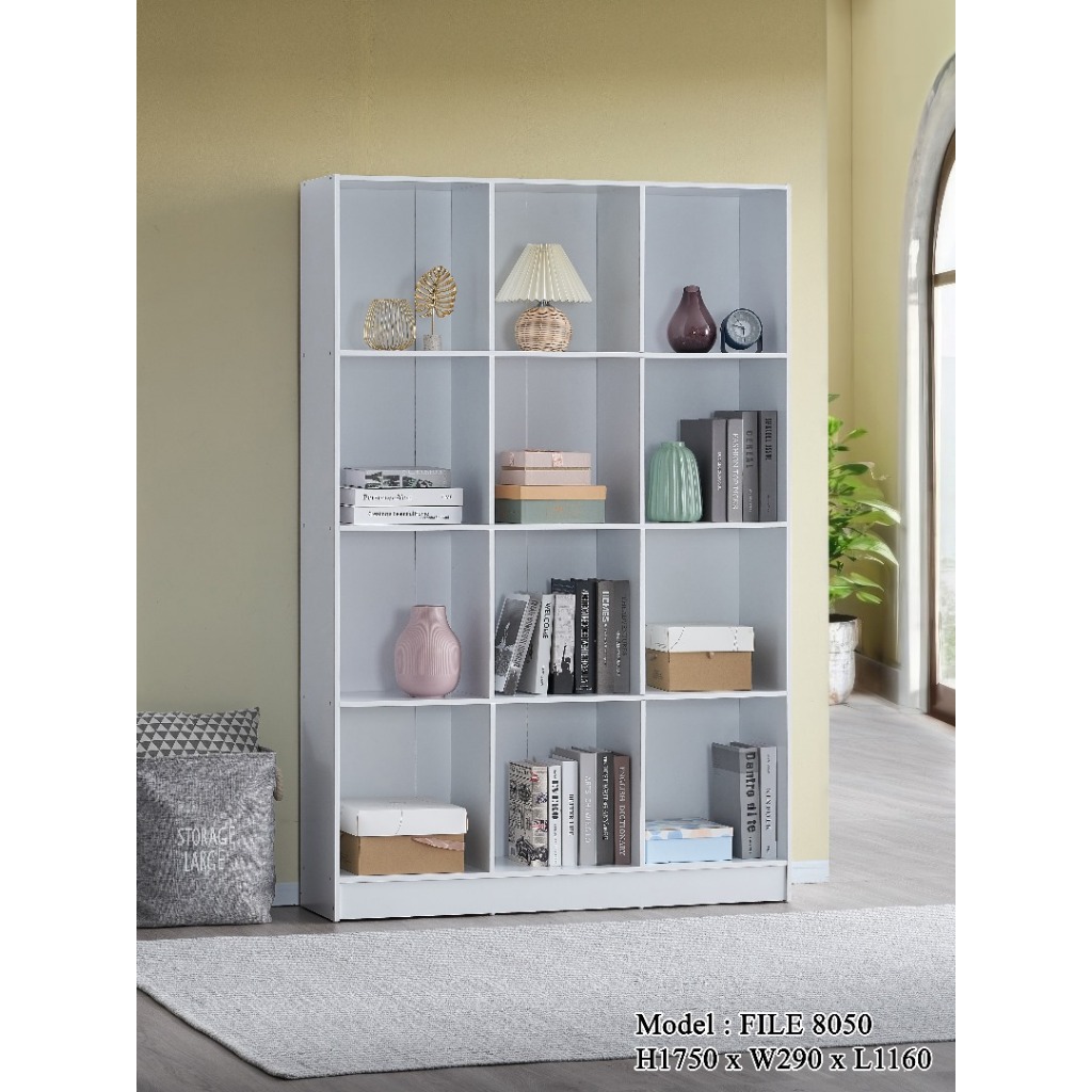 ROAM 12 CUBE 8 CUBE File Cabinet Book Rack Bookshelf Rak Buku Kabinet ...