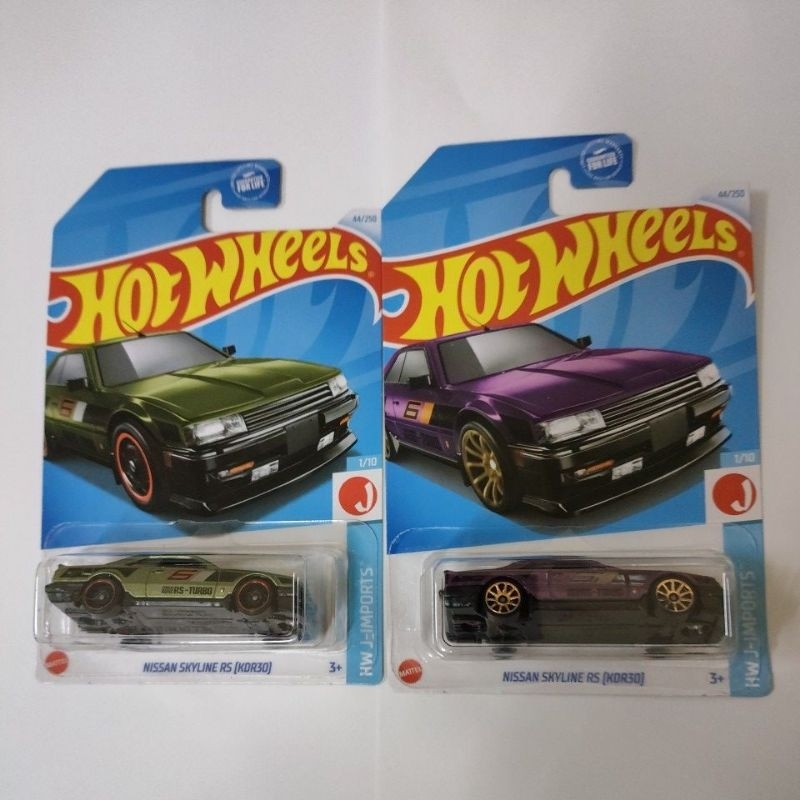 Hot Wheels Nissan Skyline RS (KDR30) R30 Turbo HW Japan J-Imports ...