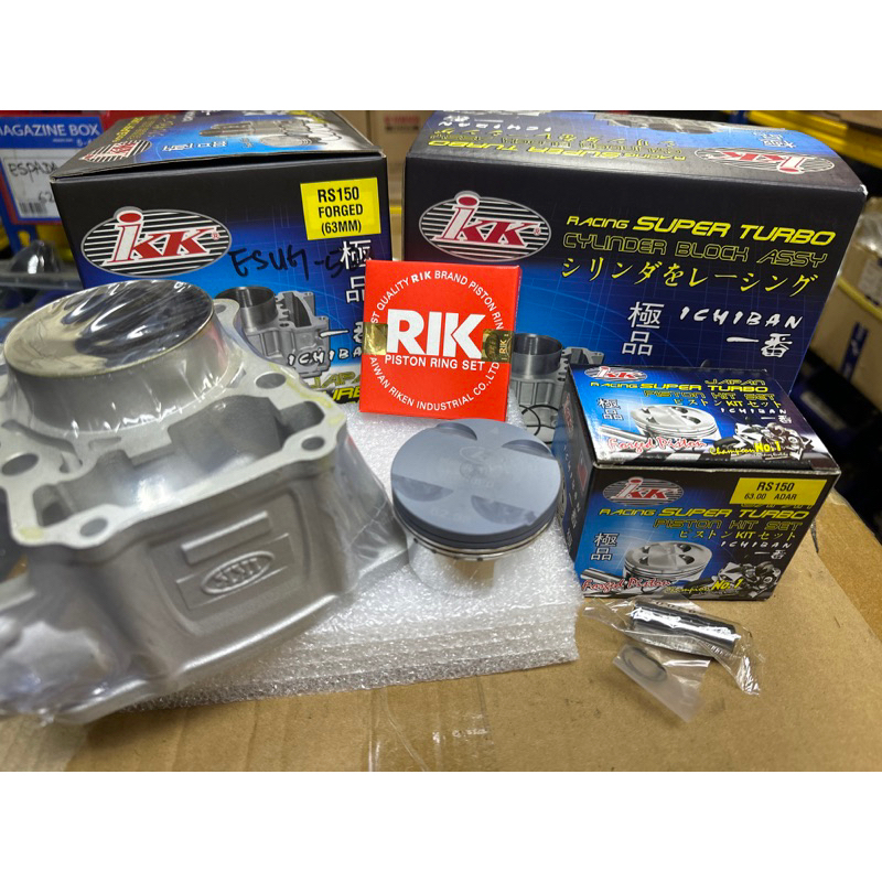 IKK RS150 RACING SUPER TURBO CYLINDER BLOCK ASSY | Shopee Malaysia