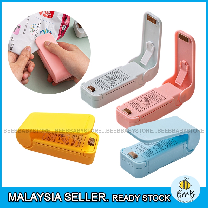 Portable Mini Cute Heat Sealing Machine Baby Kids Snack Impulse Plastic ...