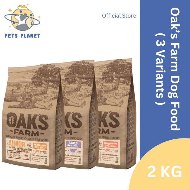 Oak's Farm Dog Food 2KG | Shopee Malaysia