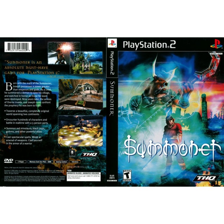 PS2 Summoner (DVD GAME) | Shopee Malaysia