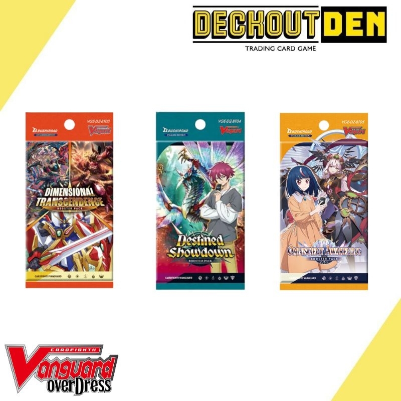 Cardfight Vanguard English Booster Pack ( DZBT03 / DZBT04 / DZBT05 ) | Shopee Malaysia