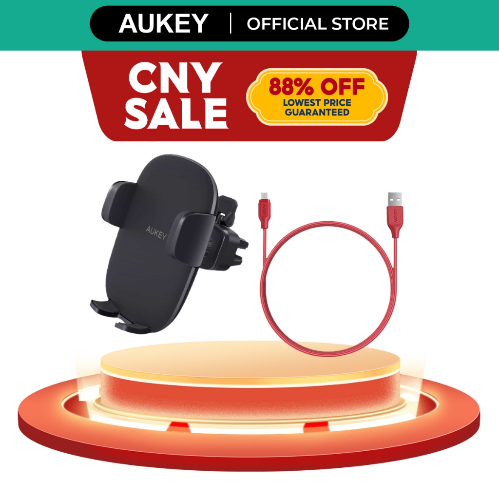 Aukey Brand Box (HD-C48 + CB-AM1-RD) | Shopee Malaysia