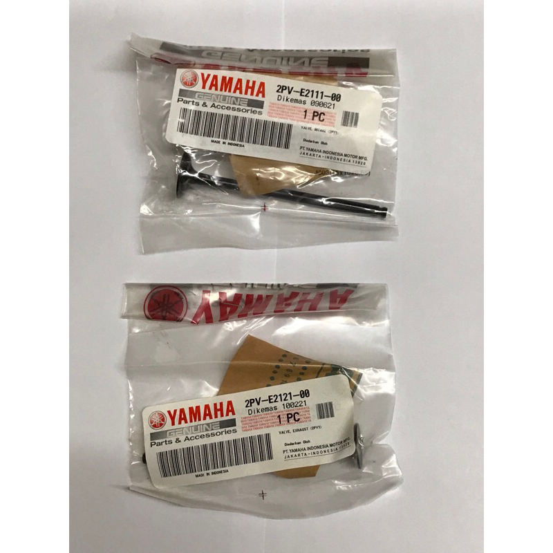 YAMAHA 135LC VALVES SET (Intake 2PV-E2111-00 + Exhaust 2PV-E2121-00 ...