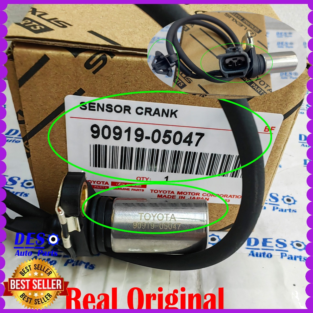 Original 90919-05047 TOYOTA Crankshaft Position Sensor Toyota ACR50 ...