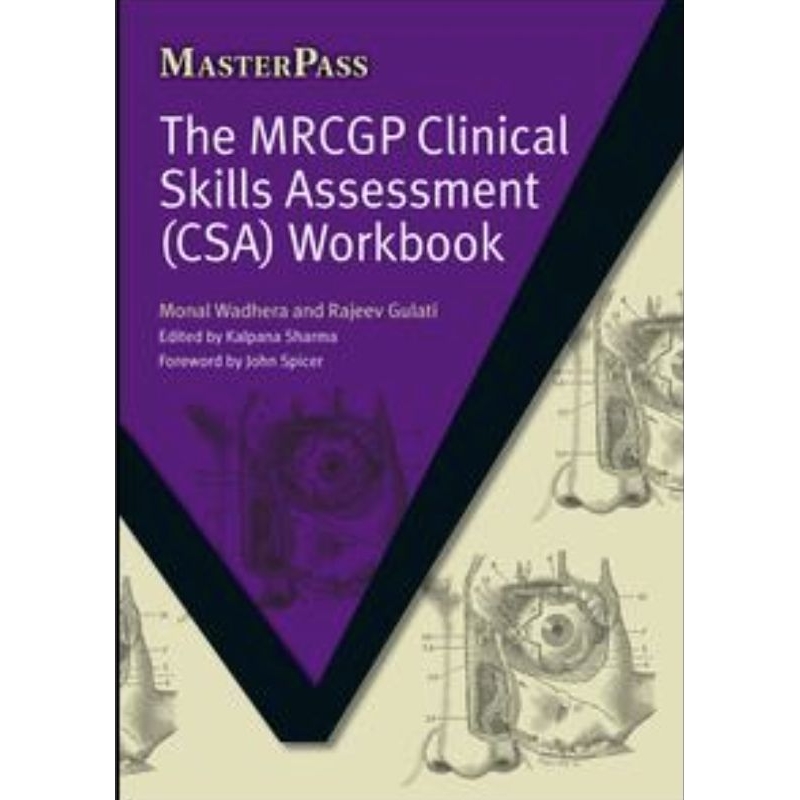 The MRCGP Clinical Skills Assessment (CSA) Workbook | Shopee Malaysia