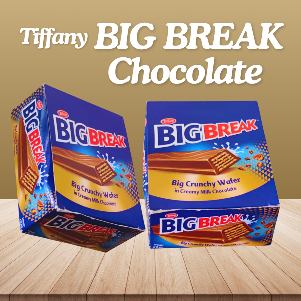 Tiffany Big Break Chocolate / Big Crunchy Wafer in Creamy Milk ...